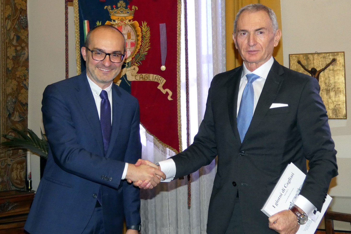 Cagliari, Truzzu riceve il nuovo prefetto Giuseppe De Matteis | Cagliari | Cagliaripad