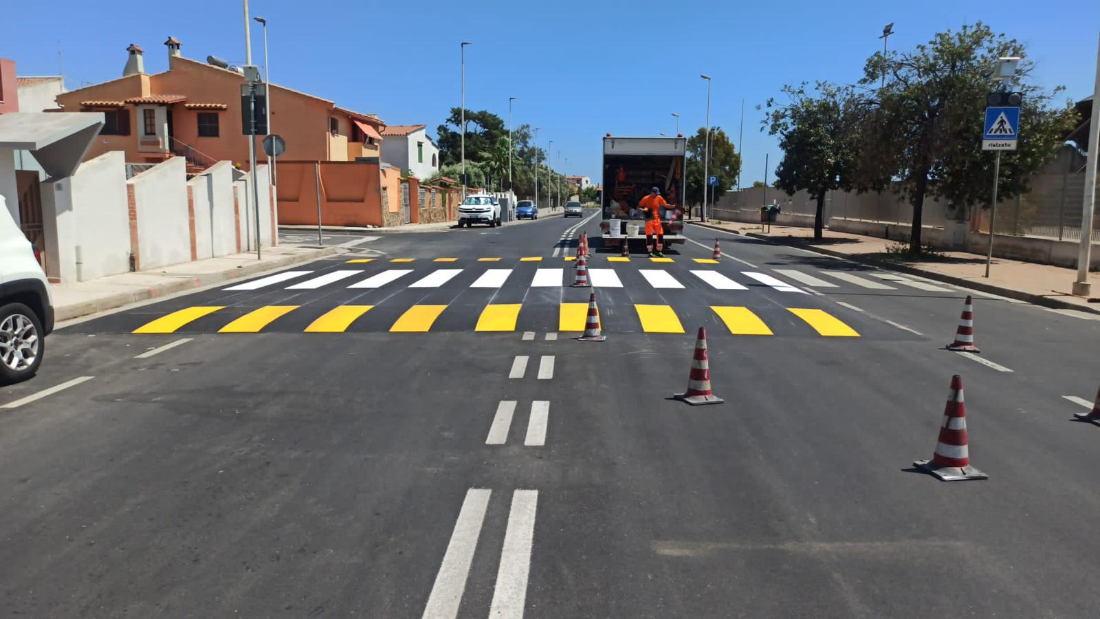 Quartu, strade più sicure: completati due attraversamenti pedonali ...