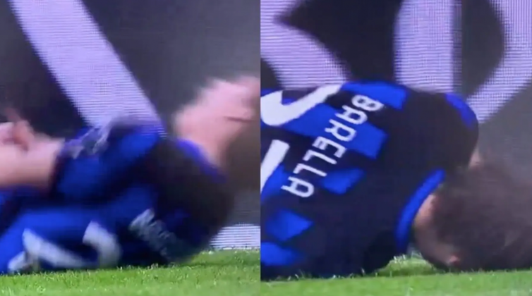 Barella si rotola per un rigore: il web lo sbeffeggia | Sport | Cagliaripad